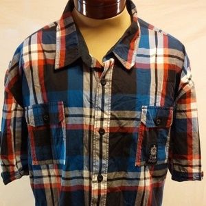 Parish | Shirts | Parish For The Elite Short Sleeve Button Up Shirt ...